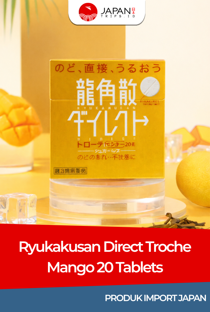 Ryukakusan Direct Troche Mango 20 Tablets | Japan – Japantrips