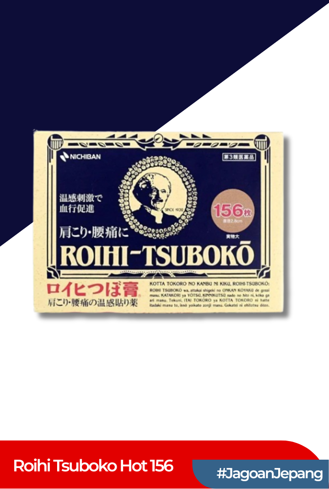 Roihi Tsuboko Pain Relief Patch Japan | Koyo Bulat Pereda Pegal & Nyer ...