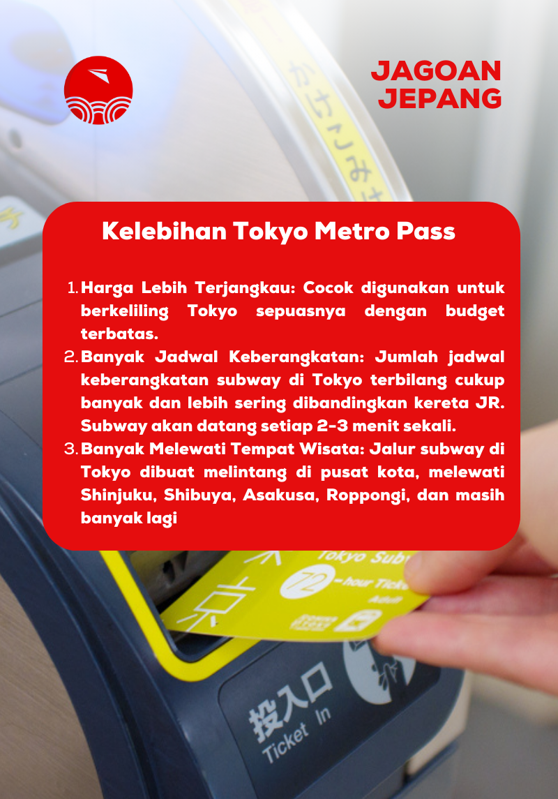 Tokyo Subway Metro Pass – japanlives