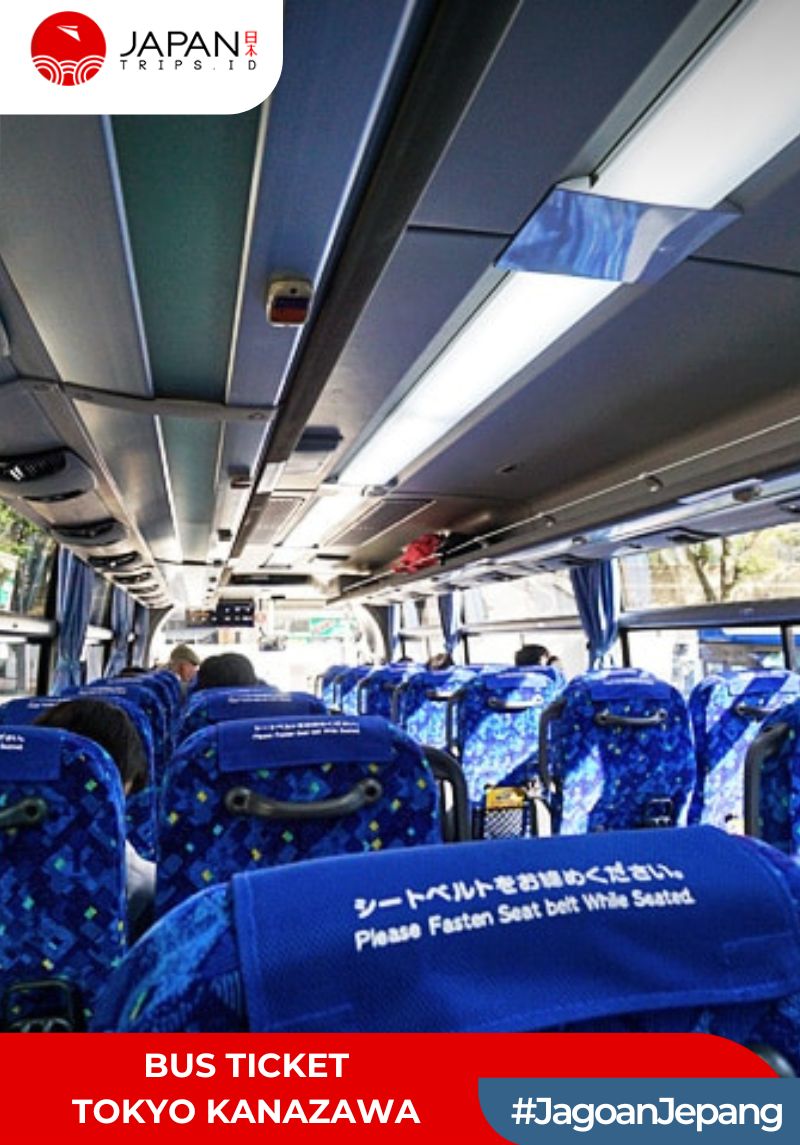 Bus Ticket Tokyo to Kanazawa – Shirakawago – Kawaguchiko Ticket ...