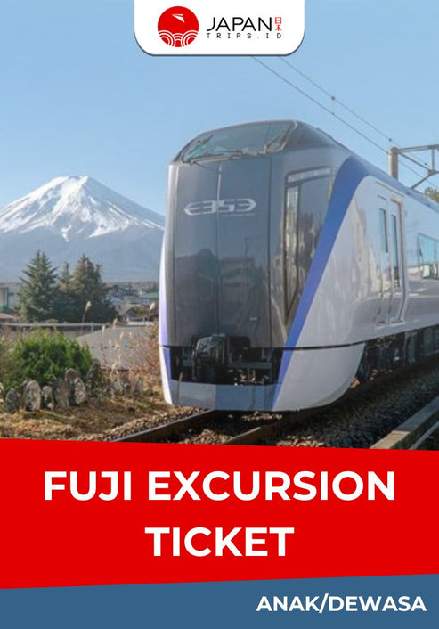 Fuji Excursion Ticket | Tiket Kereta Jepang Shinjuku Fuji Kawaguchiko ...