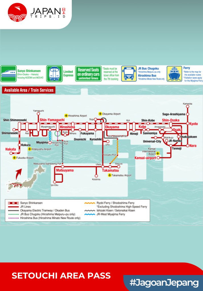 Setouchi Area Pass 7 Days – Japantrips