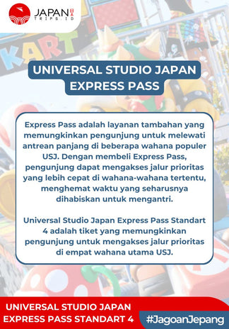 Universal Studio Japan Express Pass Standart 4 Osaka – Japantrips