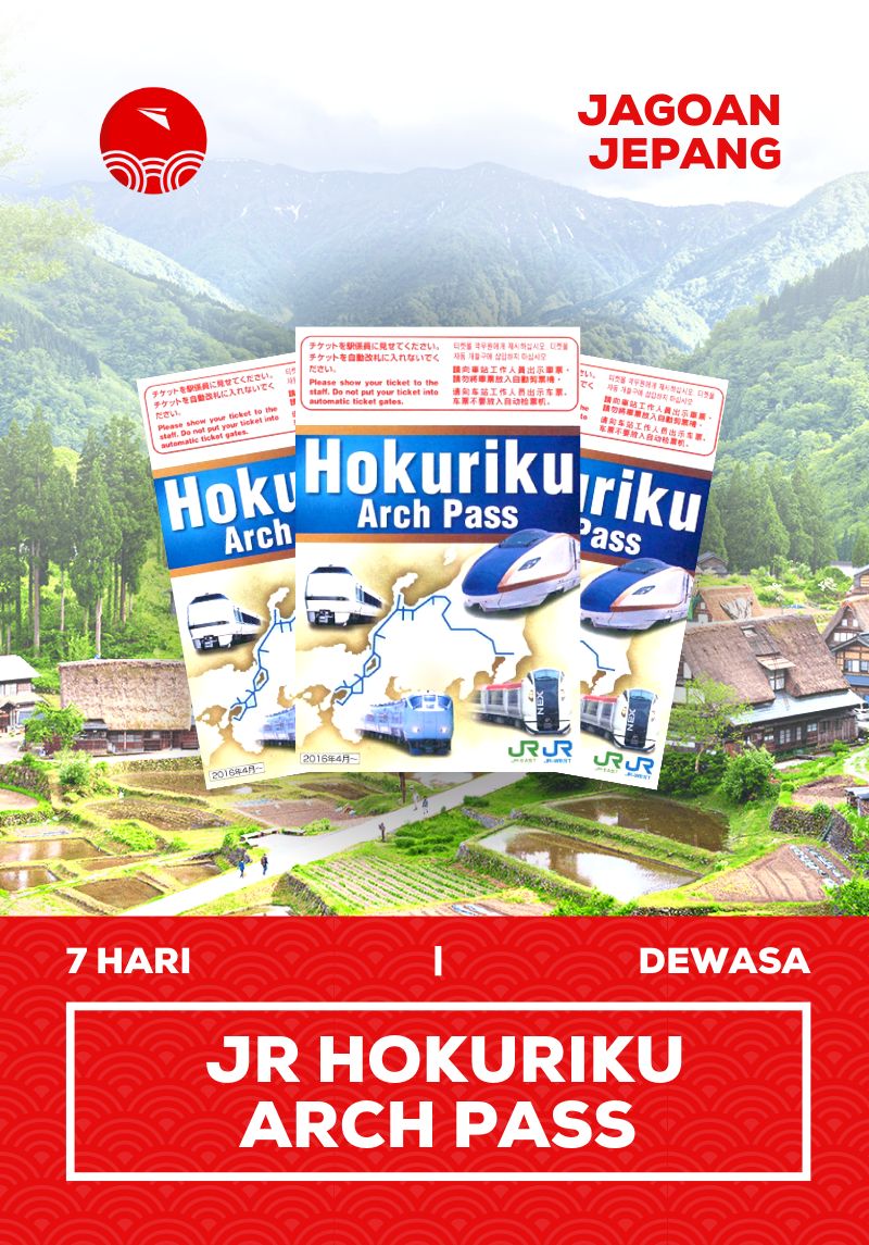 JR Hokuriku Arch Pass 7 Days – japanlives