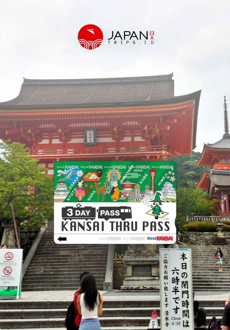Kansai Railway Pass 2/3 Days | Kansai Thru Pass – japanlives