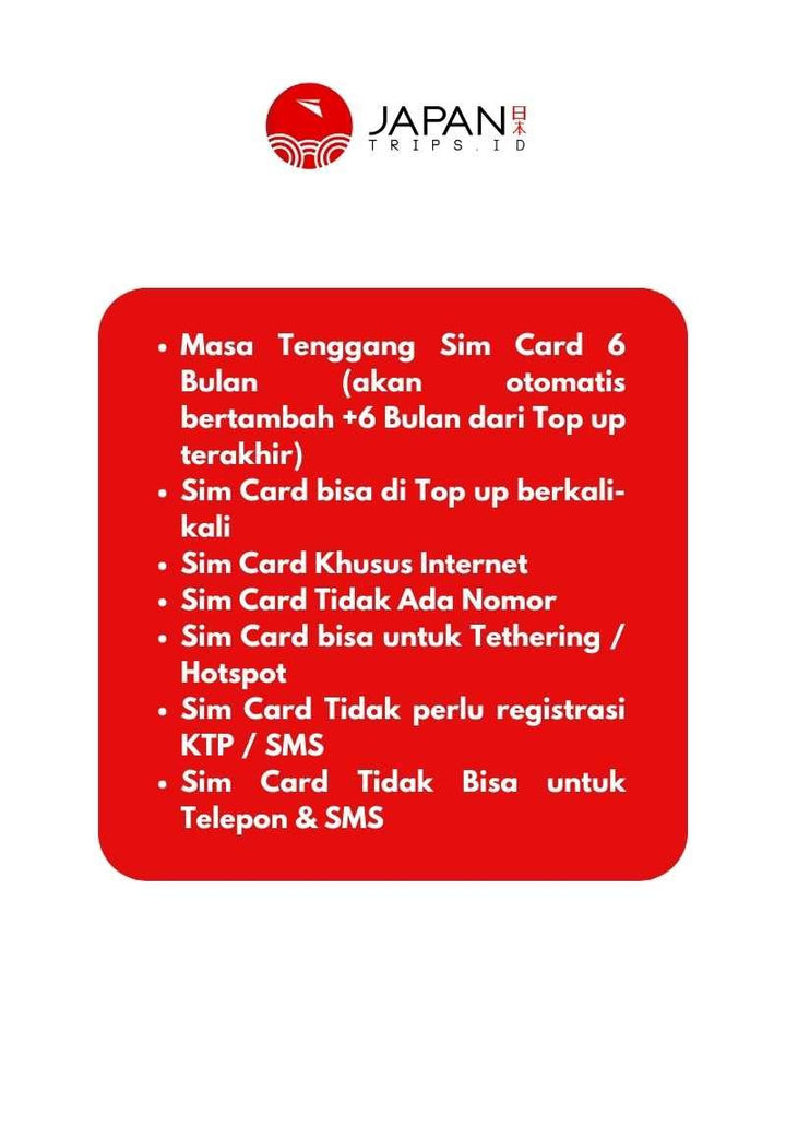 SIM Jepang – Japantrips